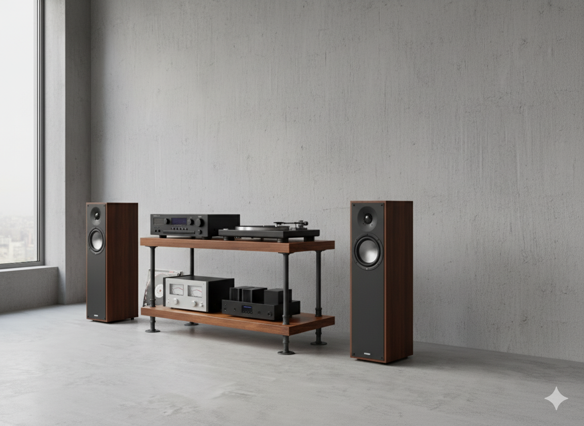 Pipe & Wood Audio Console – Pipe And Wood Designs